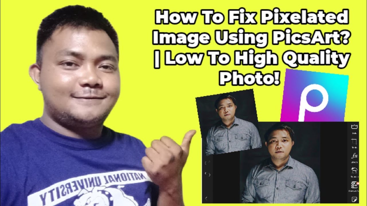 How To Fix Pixelated Image Using PicsArt Low To High Quality Photo how-to-fix-pixelated-image-using-picsart-low-to-high-quality-photo