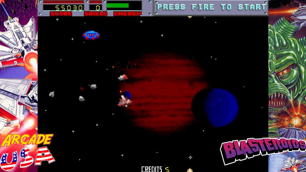 Blasteroids! (Arcade - Atari) - YouTube