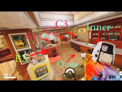 ULTIMATE Kafe Callout Guide - Rainbow Six Siege Y9S2 - YouTube
