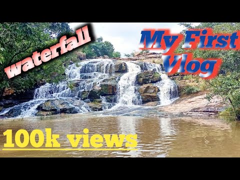 Aman Dhara Waterfall || My First Vlog - YouTube