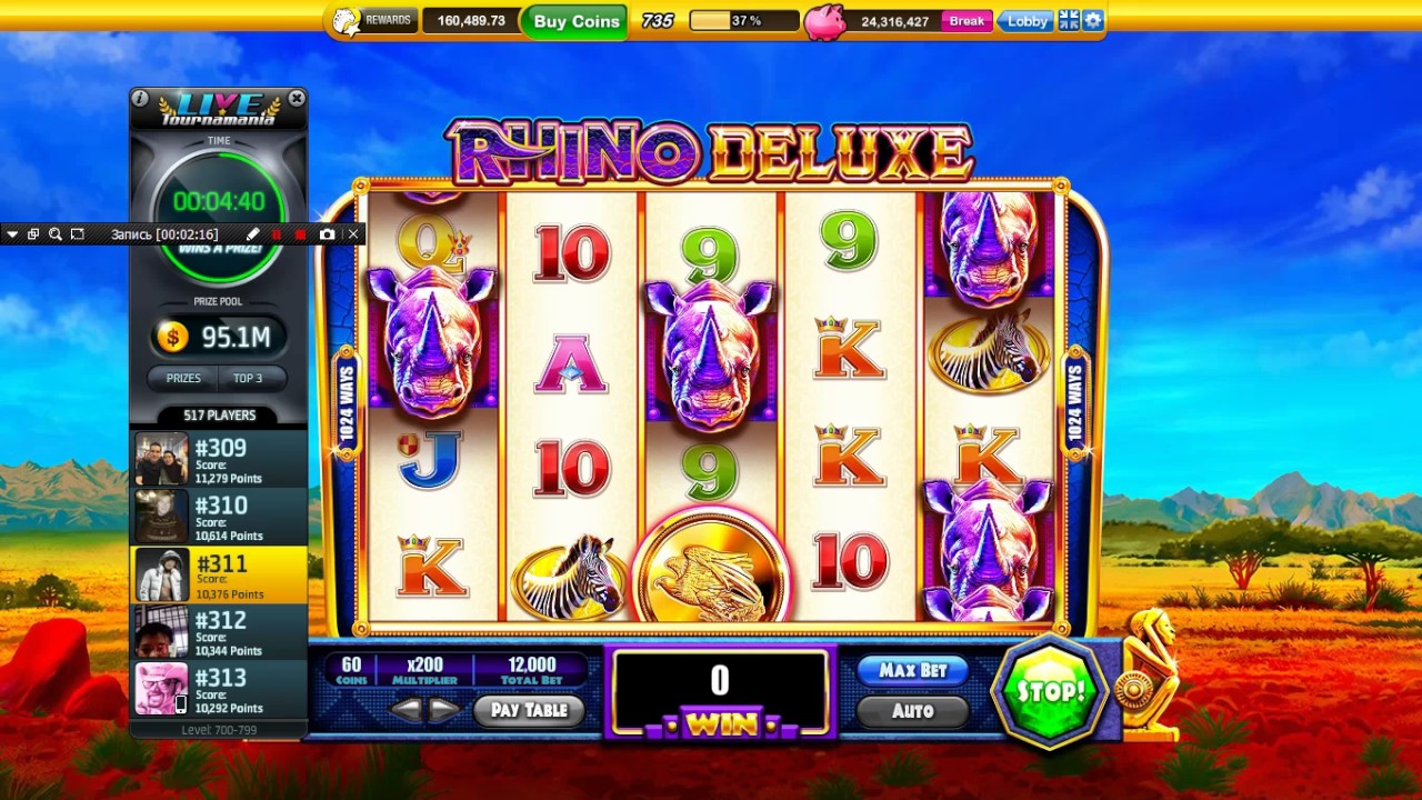 SLOTOMANIA SLOT RHINO DELUXE - YouTube