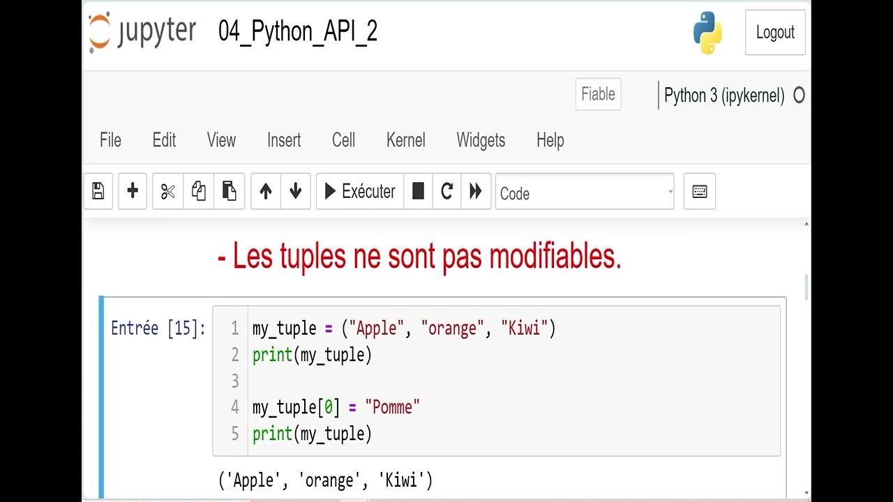 07 Python API2 2024 Centenaires Tuples - YouTube