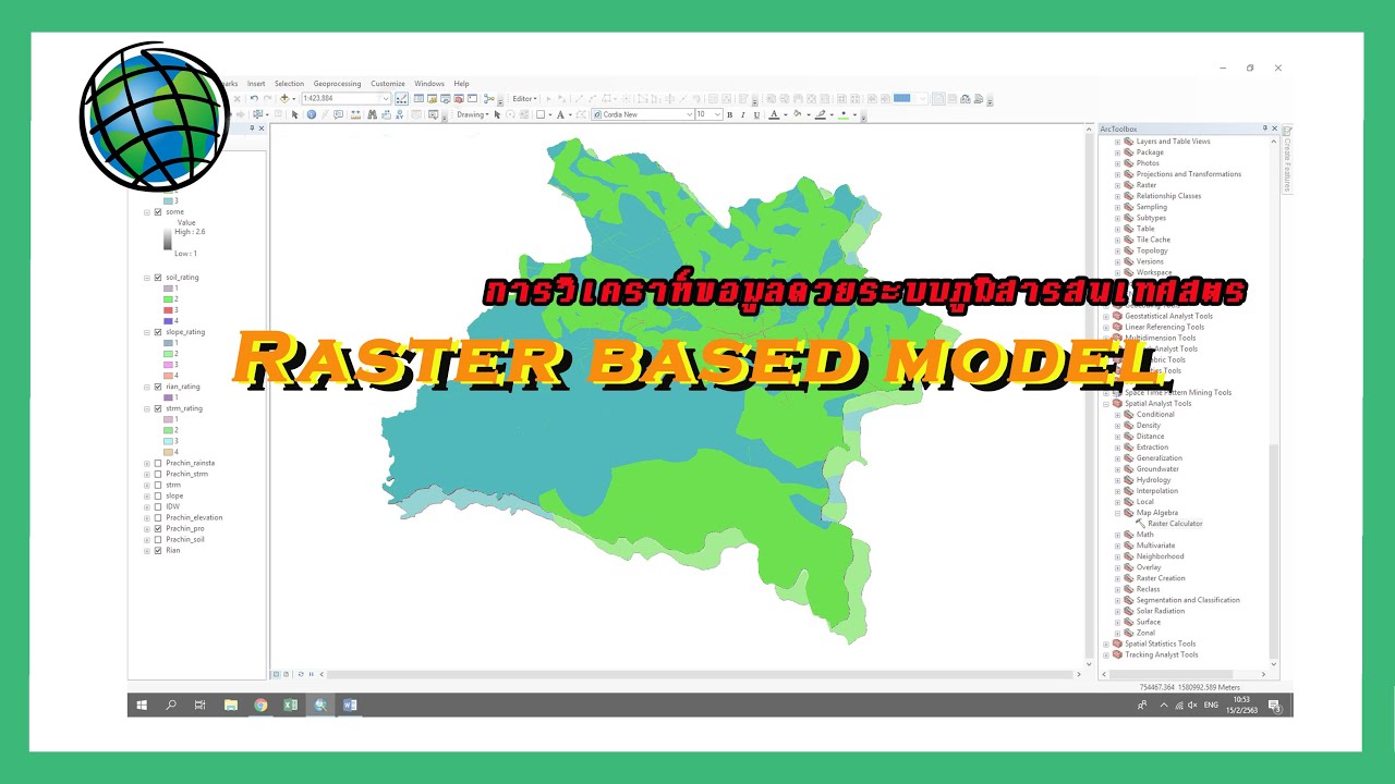 RASTER MODEL - YouTube