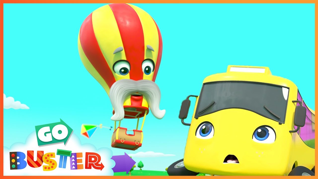 Buster & Daddy Fly A Kite - Stuck In the Mud | Go Buster | Baby ...