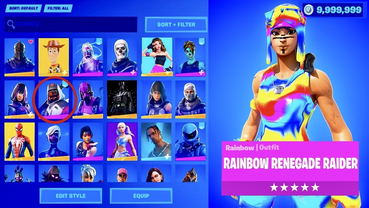 The Rarest Fortnite Account In The World - YouTube