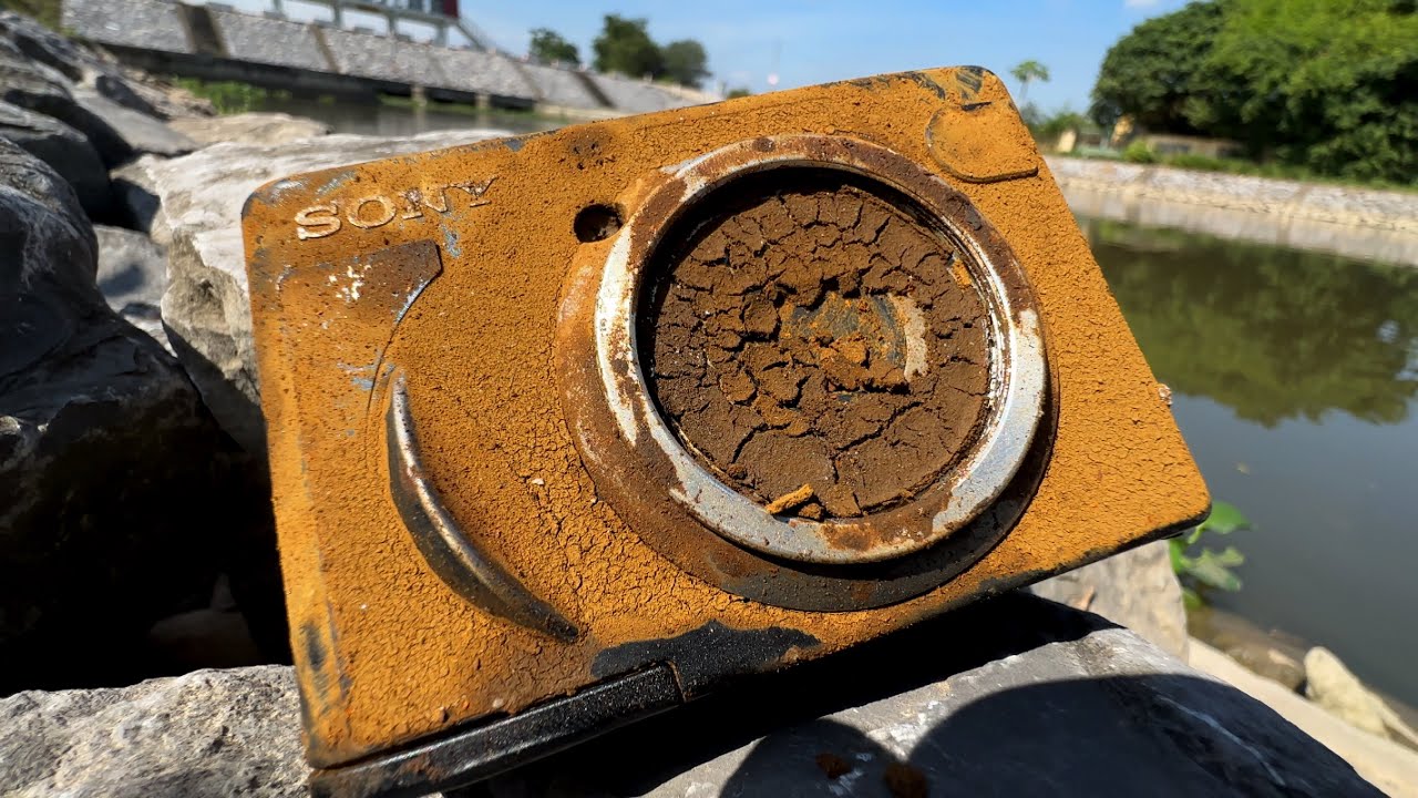 DSC-W15 Restoration Sony camera | Teardown old sony cyber-shot 15.1 MP ...