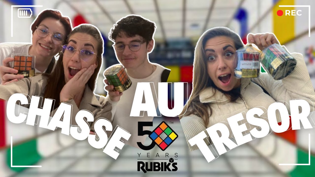 45 Rubik's cube cachés dans Paris : Va-t-on en trouver ? - YouTube