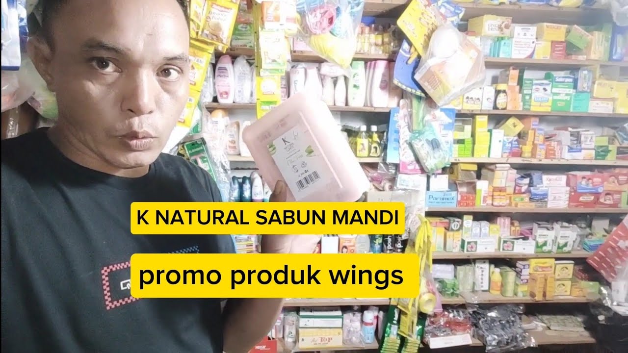 sabun mandi K natural bersih dan wangi promo dari wings - YouTube