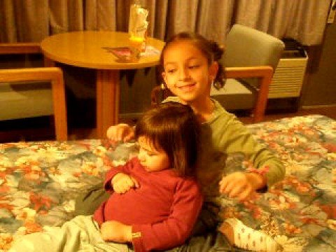 Utah Trip - Talya and Adva in the hotel near Zion Park1 - YouTube
