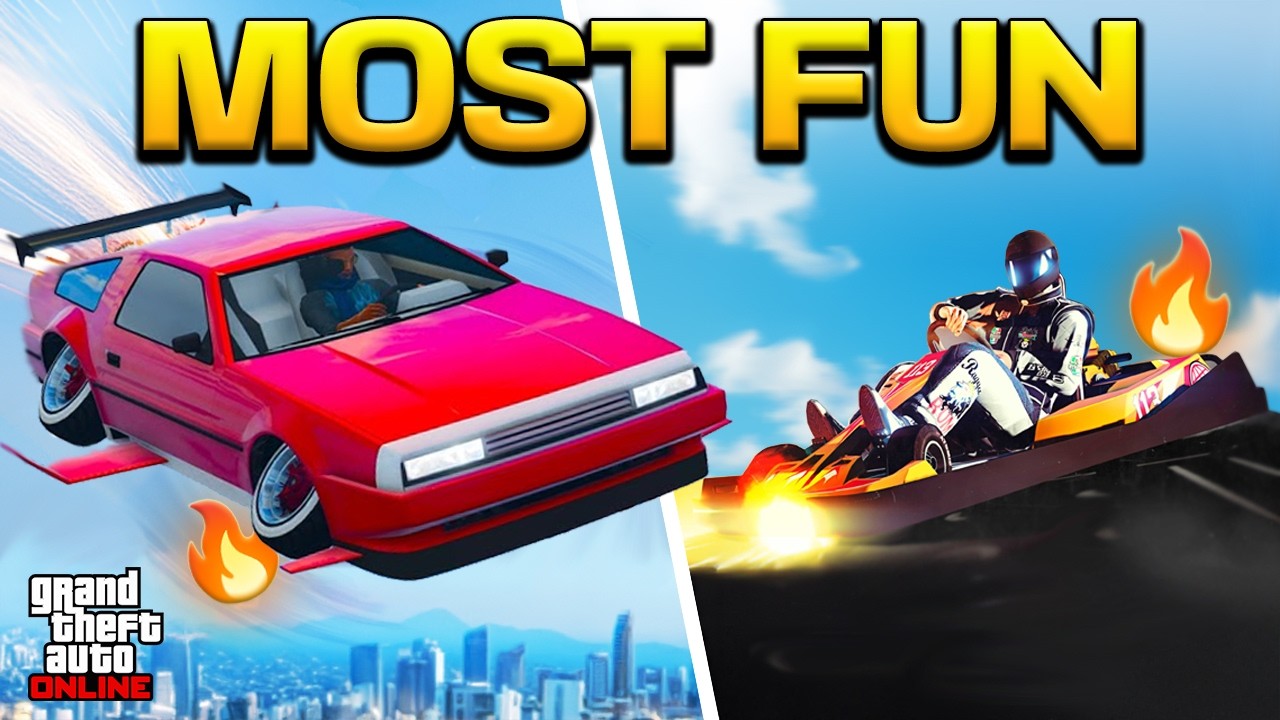 TOP 20 Most Fun Vehicles In GTA Online (2025) - YouTube