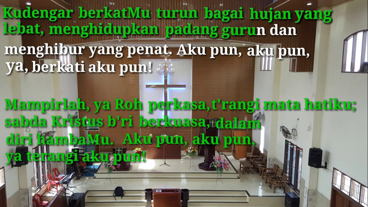 Kj. No. 235 : 1+4 "KUDENGAR BERKATMU TURUN" || Syair dan Musik - YouTube
