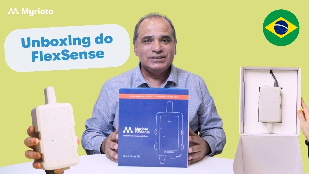 Unboxing do Myriota FlexSense: O Futuro do Facilitador de IoT - YouTube