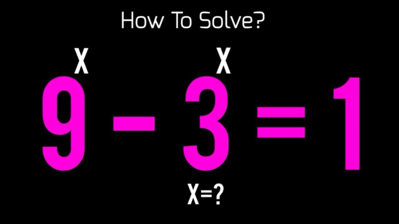 Nice Algebra Problems Solve - YouTube