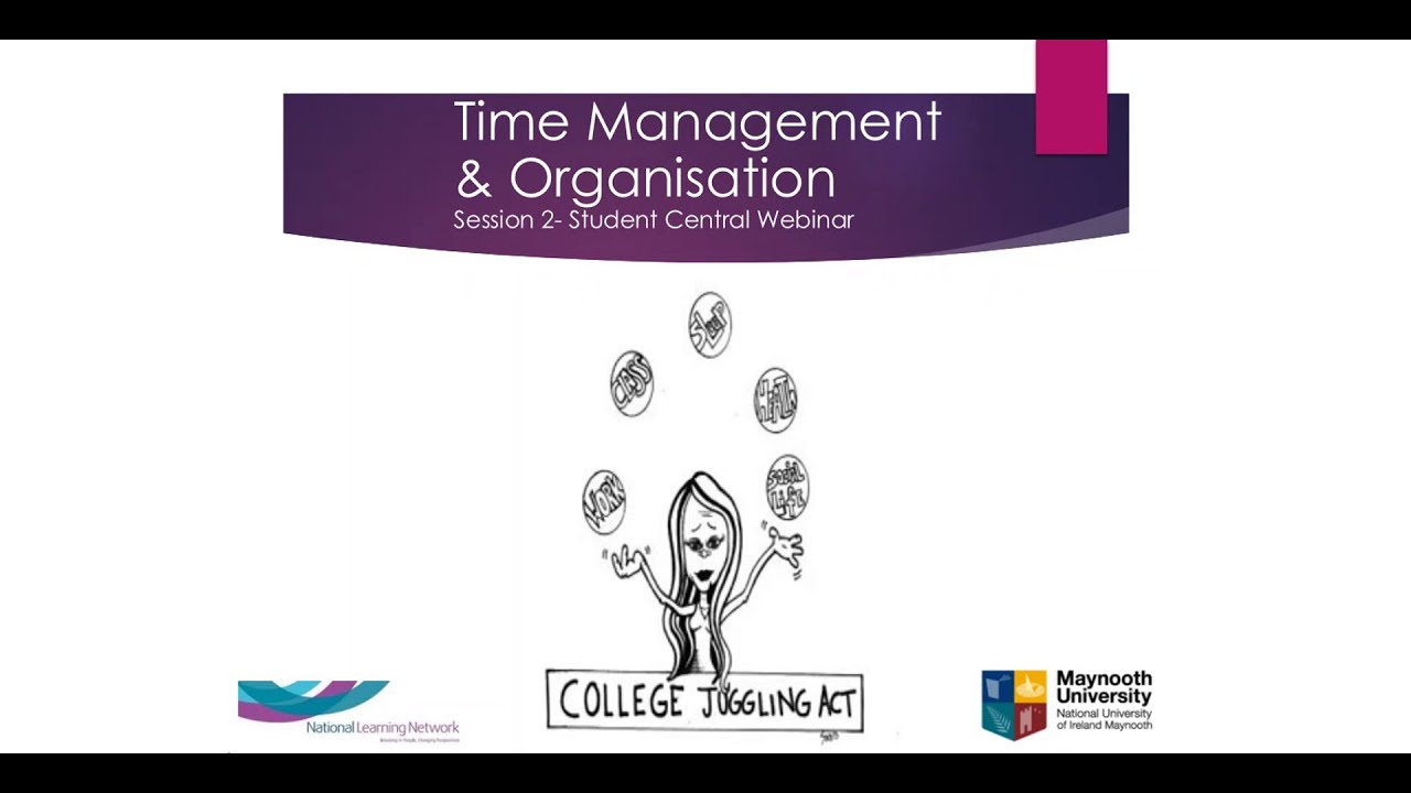 Time Management Student Central Webinar - YouTube
