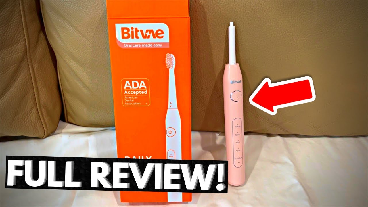 Bitvae D2 Pink Electric Toothbrush for Adults and Kids (Complete Review ...