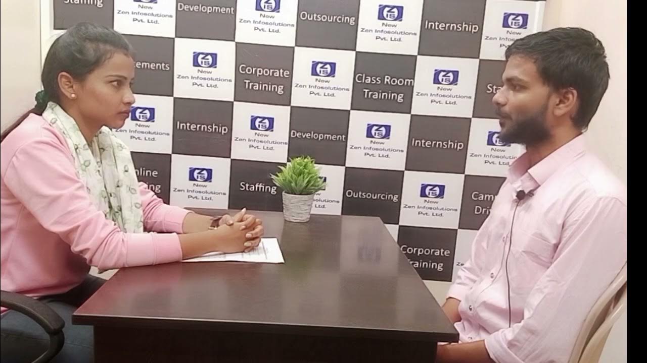 Fresher mock interview on DOTNET | Technical round | DOTNET interview for fresher | @newzen ...