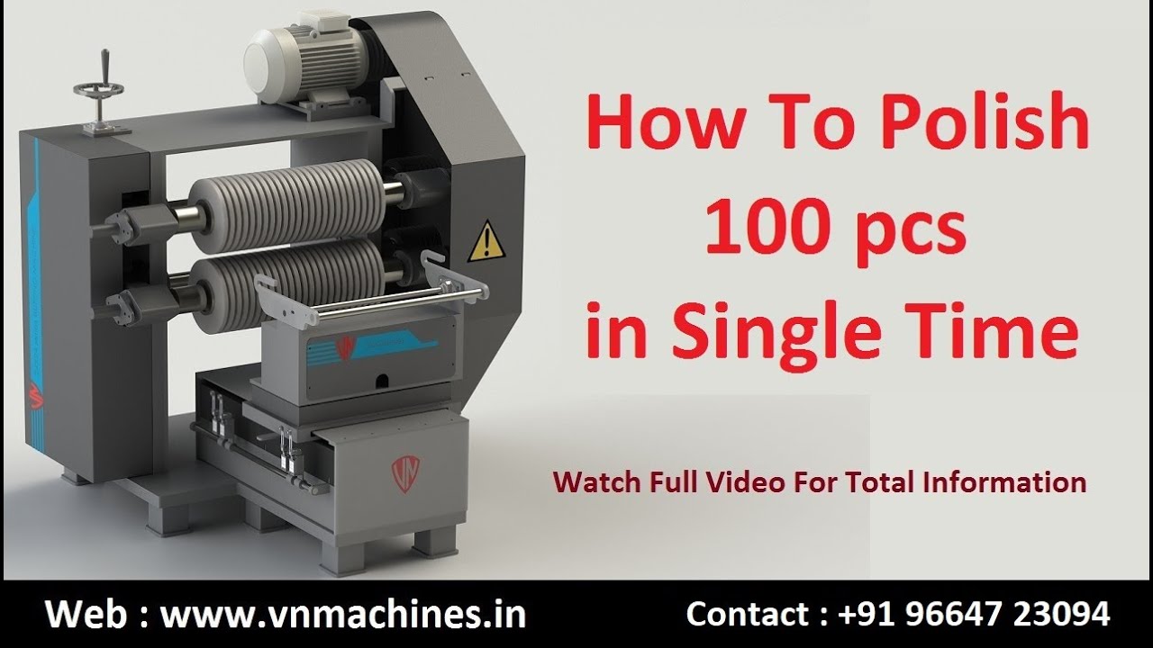 An Automatic Polishing Machine For Tongue Cleaner II VN MACHINES PVT ...