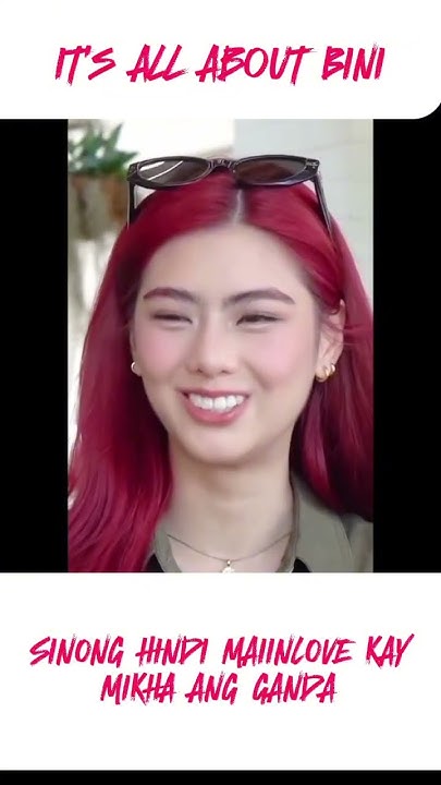 Sinong hindi maiinlove kay Bini Mikha? Ang ganda💕#binimikha #biniph #bini #biniblooms - YouTube