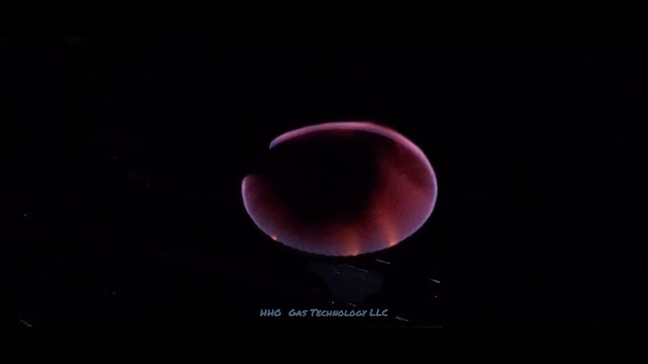 100% Hydrogen Fire Flame 🔥 - YouTube