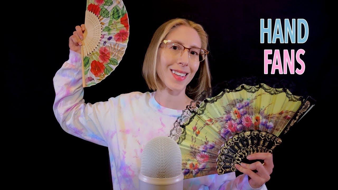 ASMR | Hand Fans - scratching, fluttering, clapping - YouTube