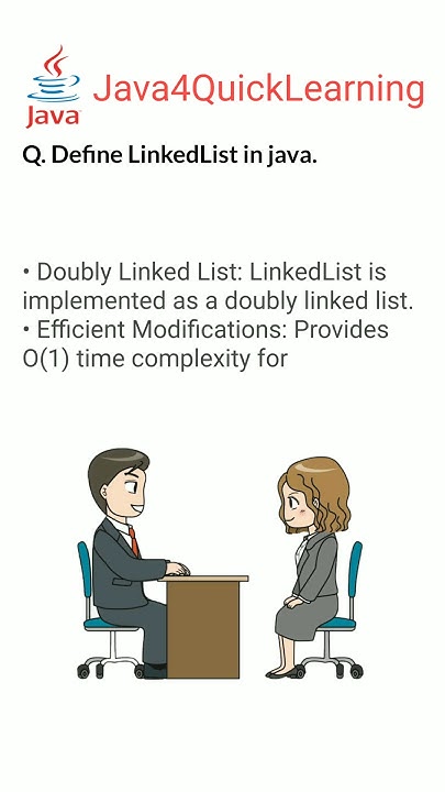 Define Linkedlist In Java Corejava Linkedlist Collectionframework Java4quicklearning Youtube