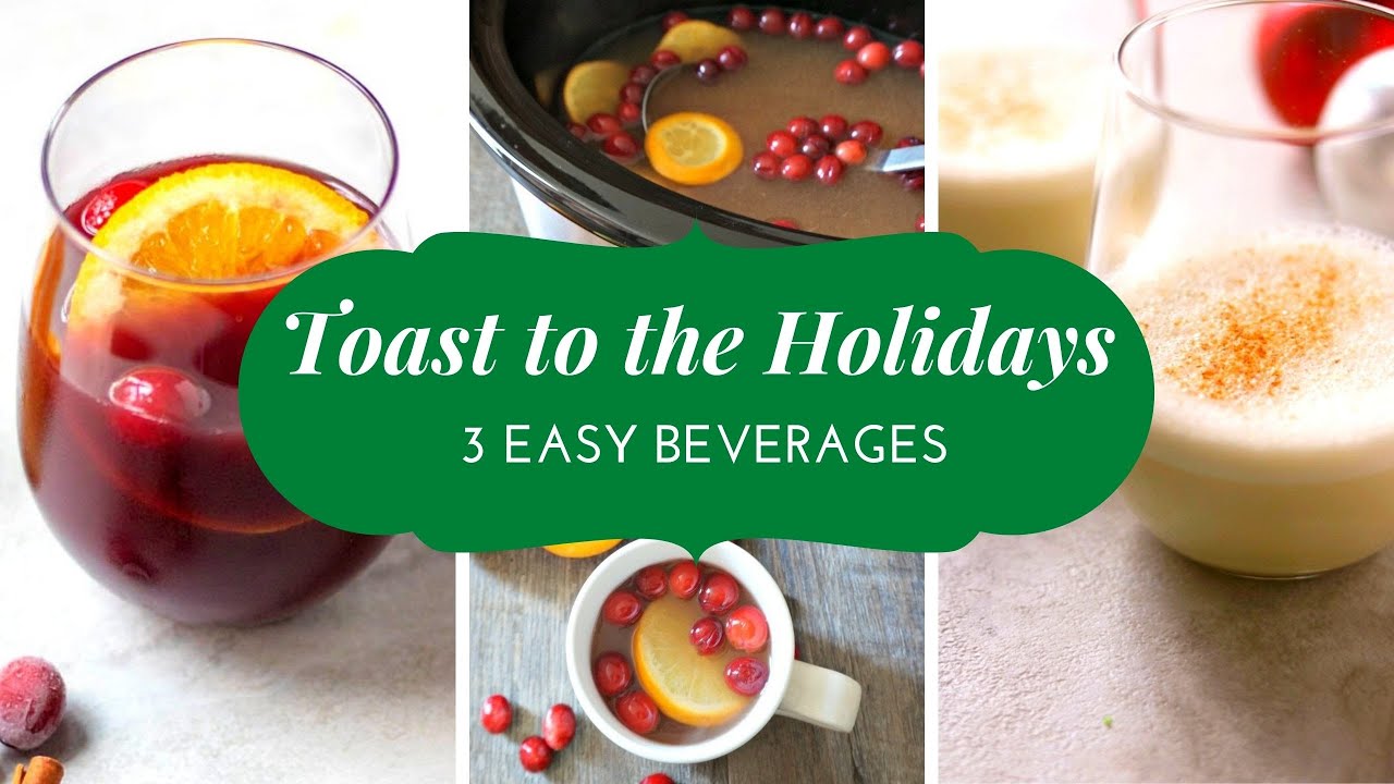 3 Cozy Beverages for Toasting to the Holidays or to Sip by the Fire ...