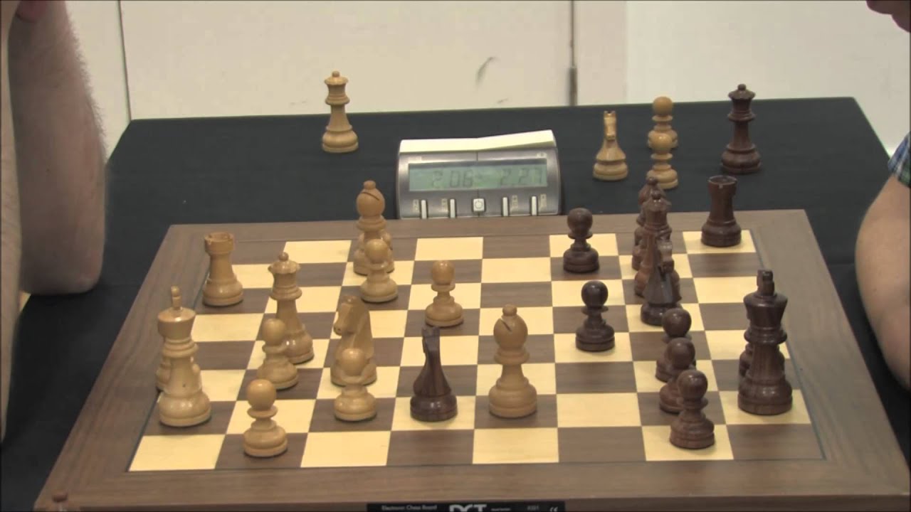 Andrew Muir vs. Michael Adams, Scottish Blitz Chess Championship 2013 ...