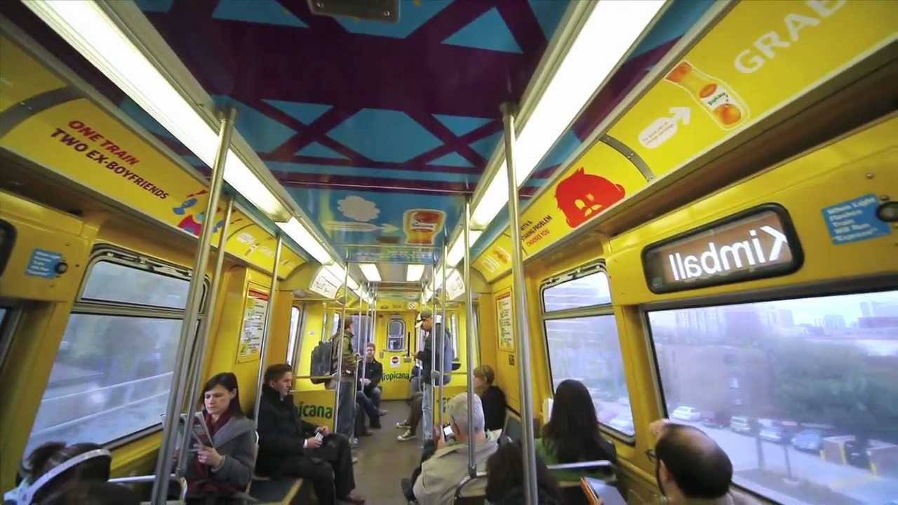 Titan - CTA Tropicana Train Wraps - YouTube