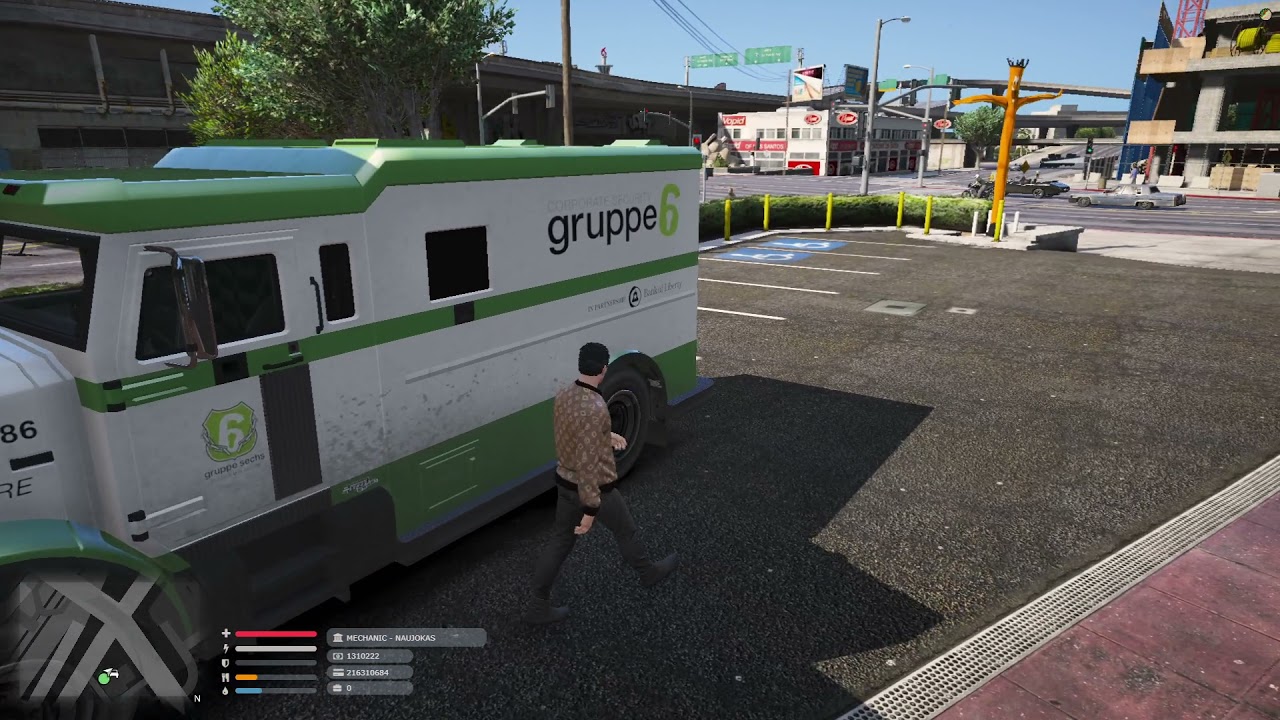 Fivem Bank Delivery Job (ESX, QBUS) - YouTube