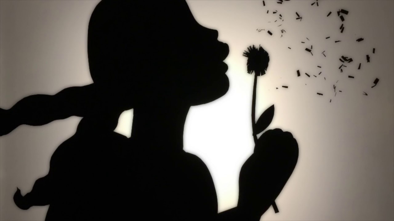 Pusteblume: Stop Motion Silhouette Animation - YouTube