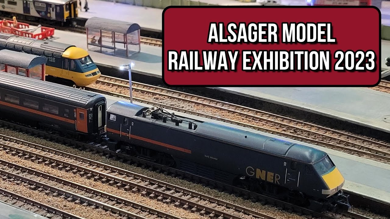 Alsager Railway Association Model Railway Exhibition 2023 - YouTube