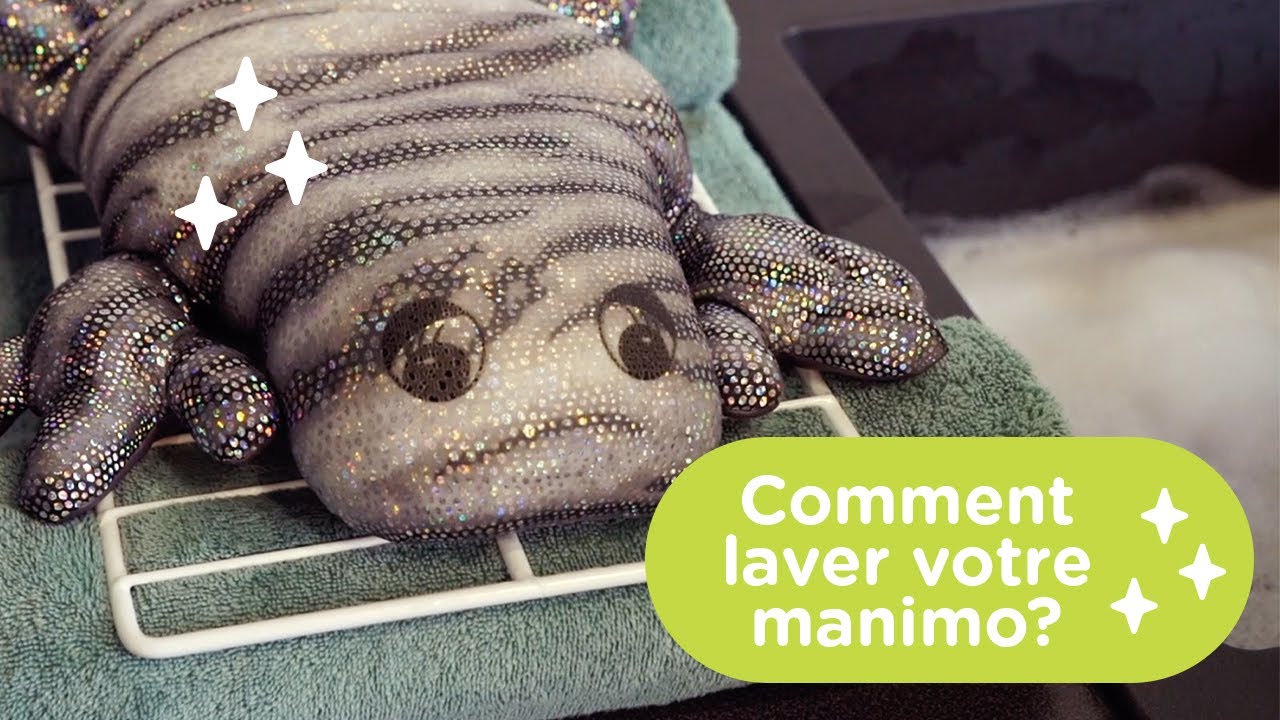 Comment nettoyer votre peluche lourde manimo - fdmt - YouTube