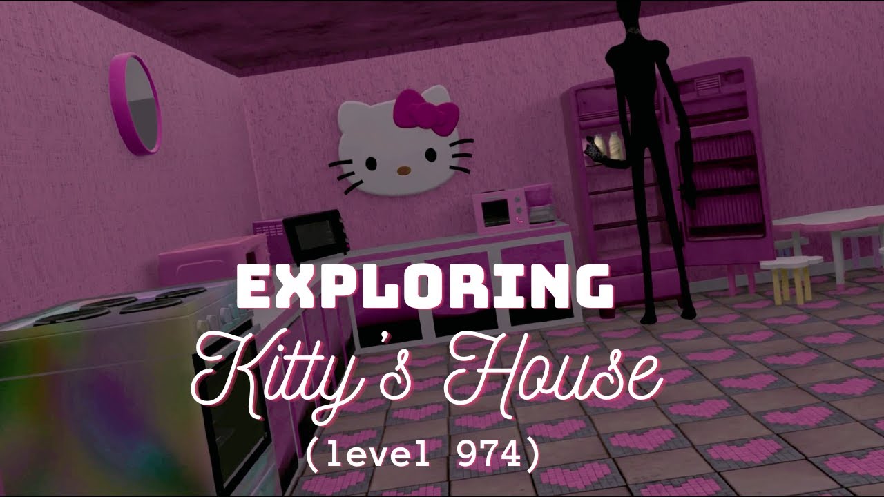 Exploring Kitty's House (level 974 of the Backrooms) - YouTube