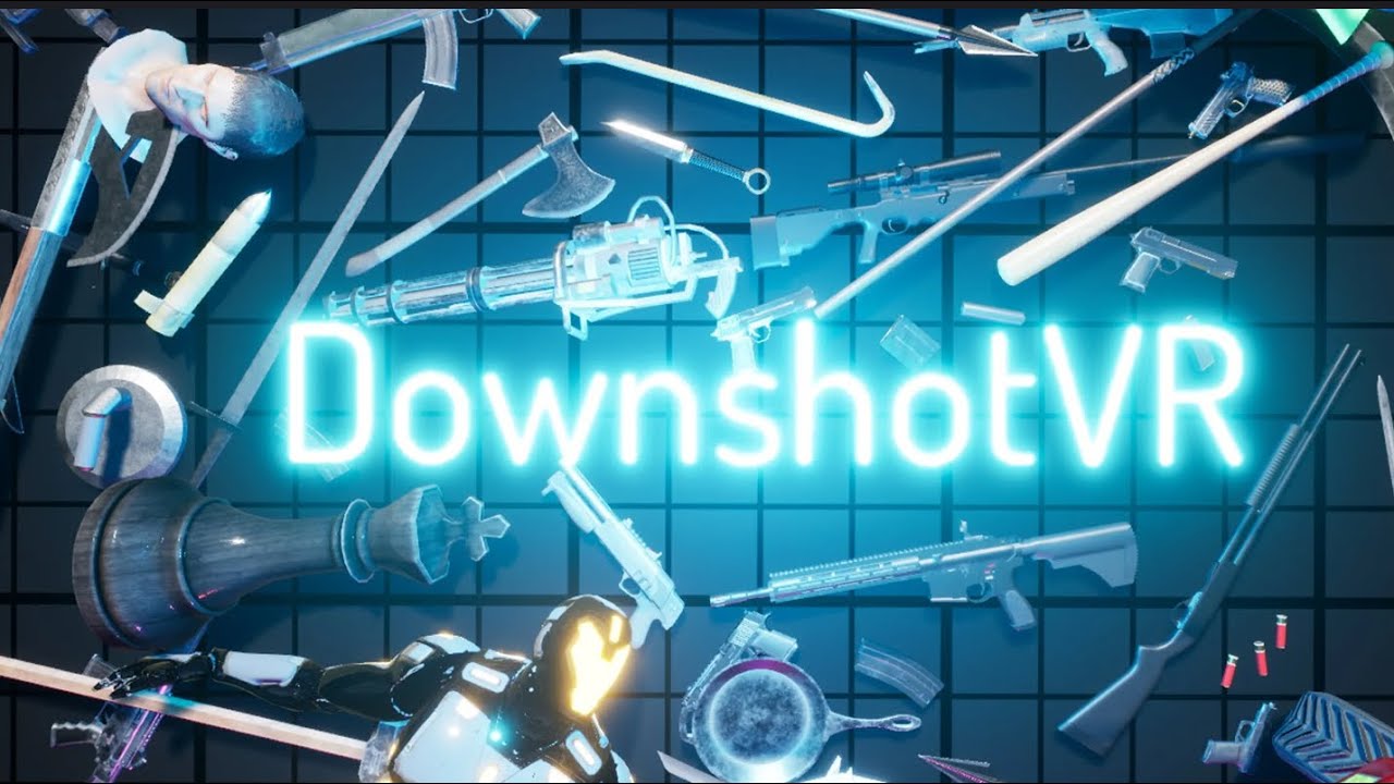 Playing vr downshot for the first time! With @always play VR - YouTube