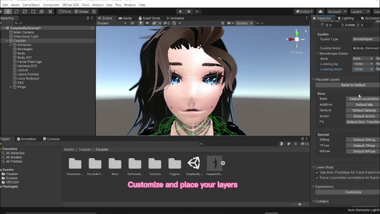 HOW TO SET UP VRCHAT AVATAR DESCRIPTOR - 09/22 - - YouTube