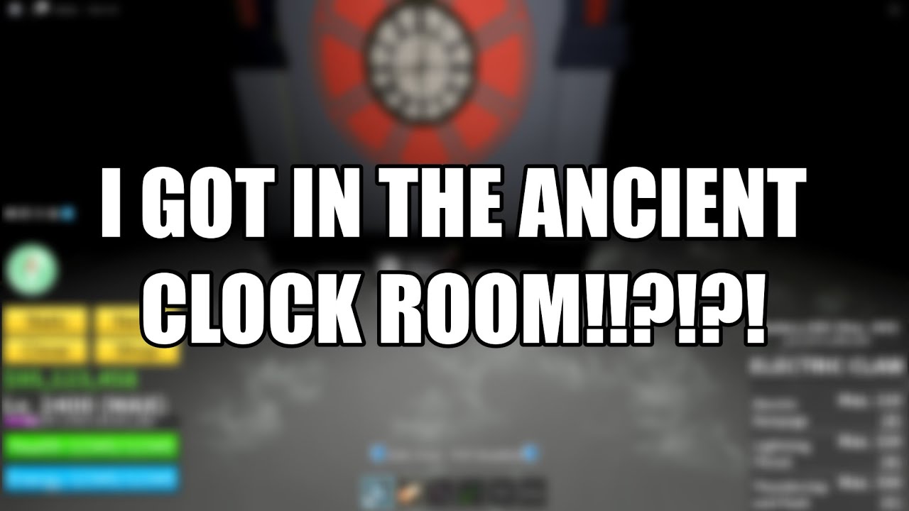 I GOT INTO THE ANCIENT CLOCK ROOM!! - YouTube