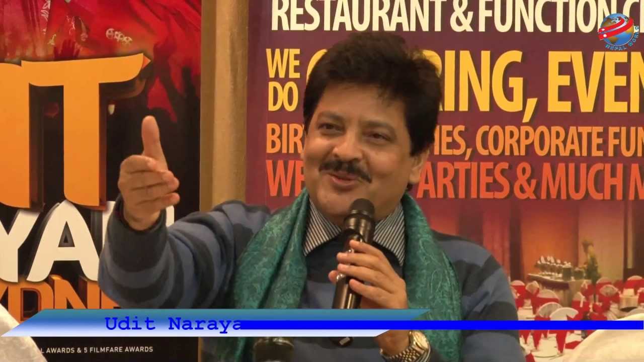 Media Conference Udit Narayan Jha Sydney Tour 2013 - YouTube