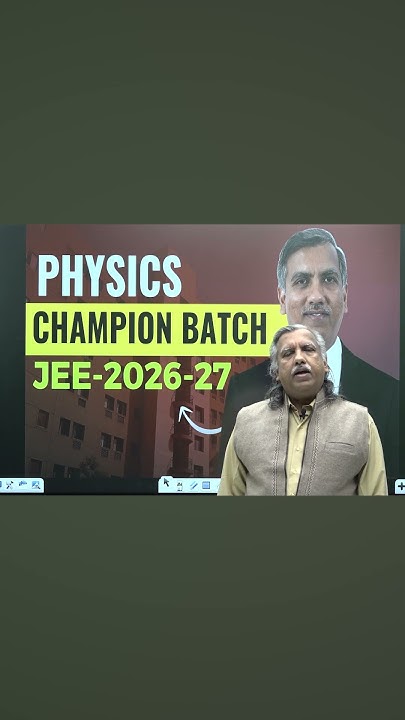 LIVE CHAMPION BATCH for IIT JEE 2026-27 Announcement (English) | Physics | Nitin Jain Sir (NJ ...