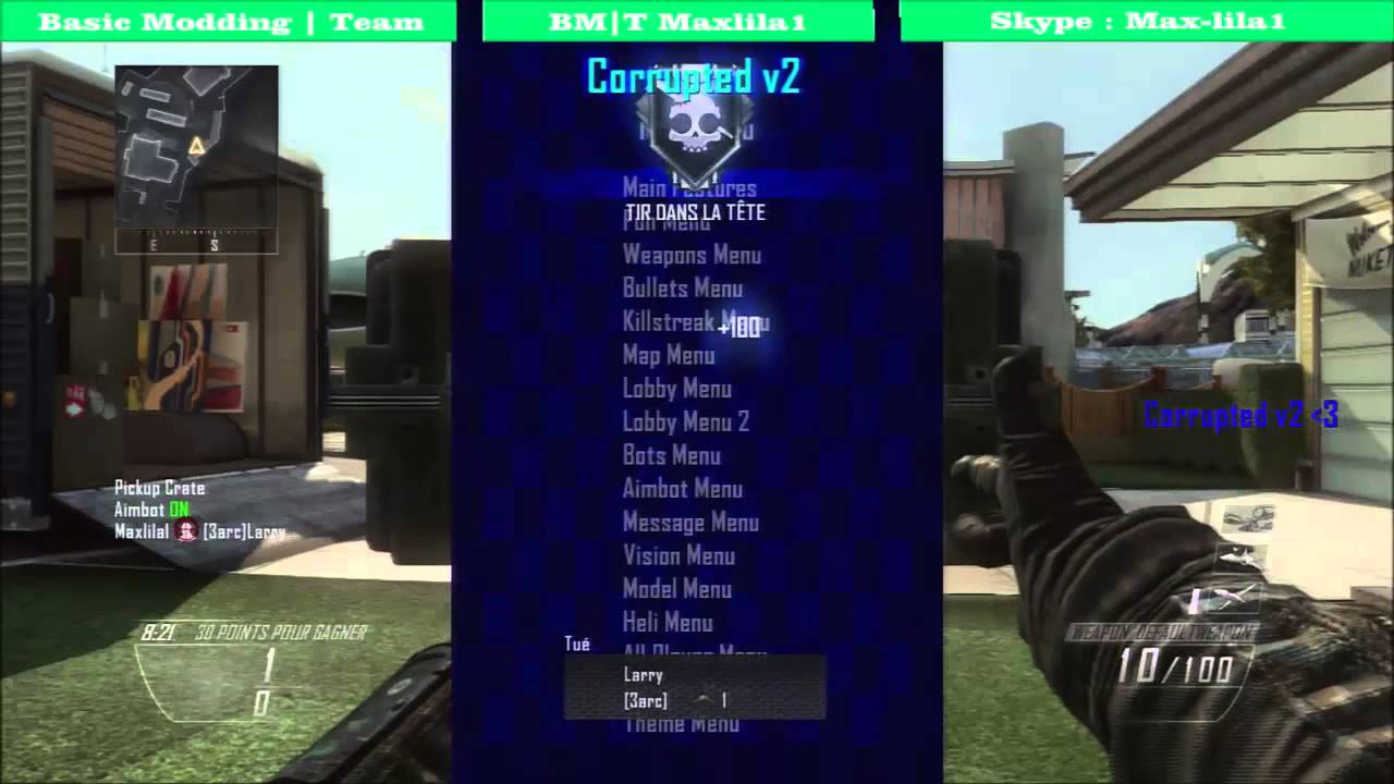 Multiplayer Mod Menu: [PC/XBOX/PS3] Corrupted v2 [GSC] Mod Menu w/ Ray ...