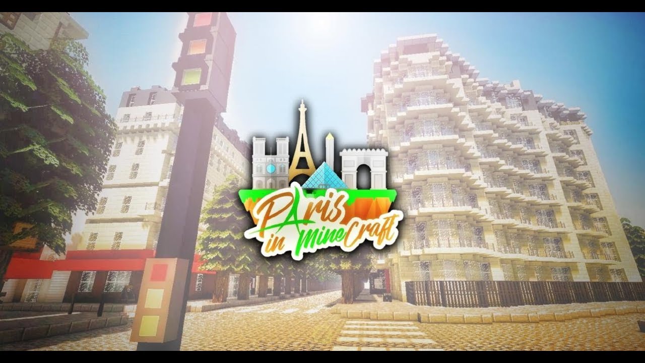 PARIS IN MINECRAFT - YouTube