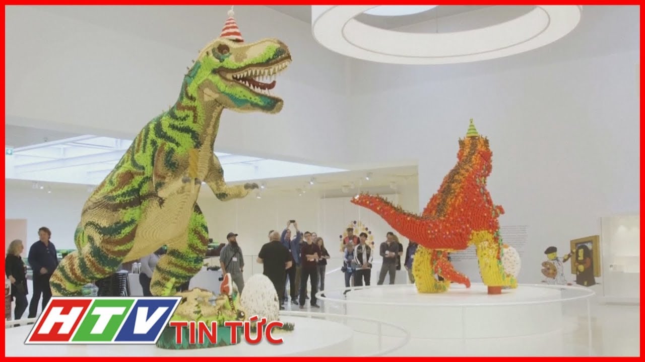 TRIỂN LÃM MÔ HÌNH LEGO Ở ĐAN MẠCH | HTV TIN TỨC - YouTube