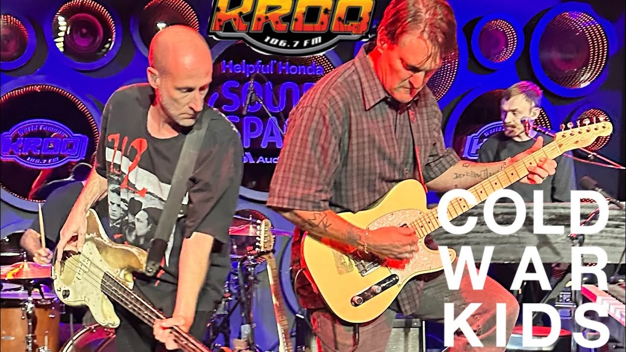 Cold War Kids - First - KROQ Sound Space 11/3/23 - YouTube