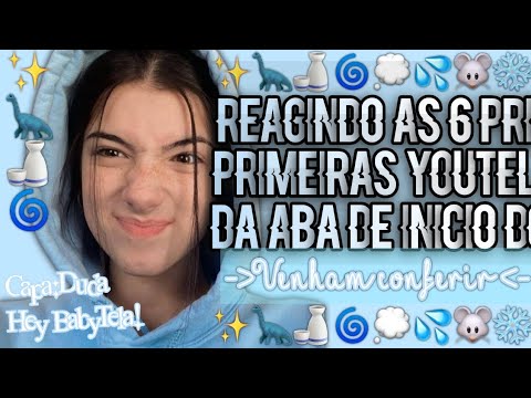 ~``🦕★ Reagindo as 6 primeiras youtelas da aba de início do yt. #youtela ...