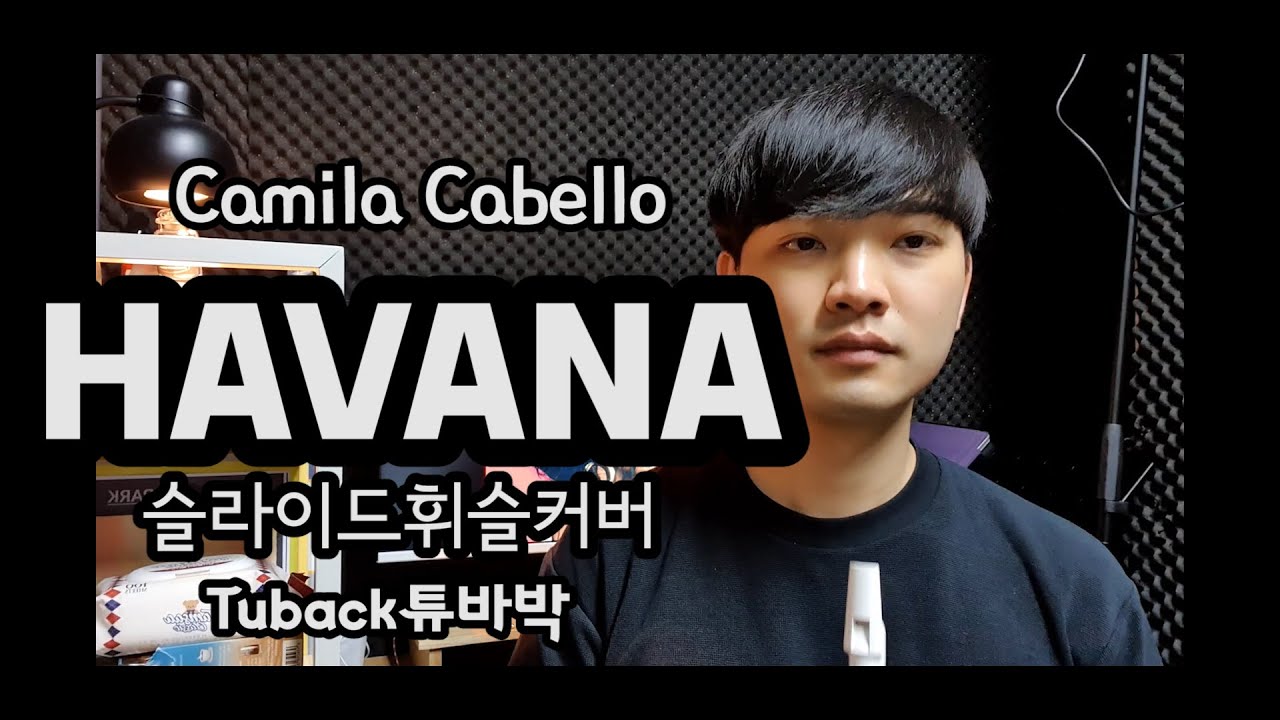 [병맛커버] Camila Cabello - HAVANA 슬라이드휘슬 커버 (By.Tuback튜바박) - YouTube