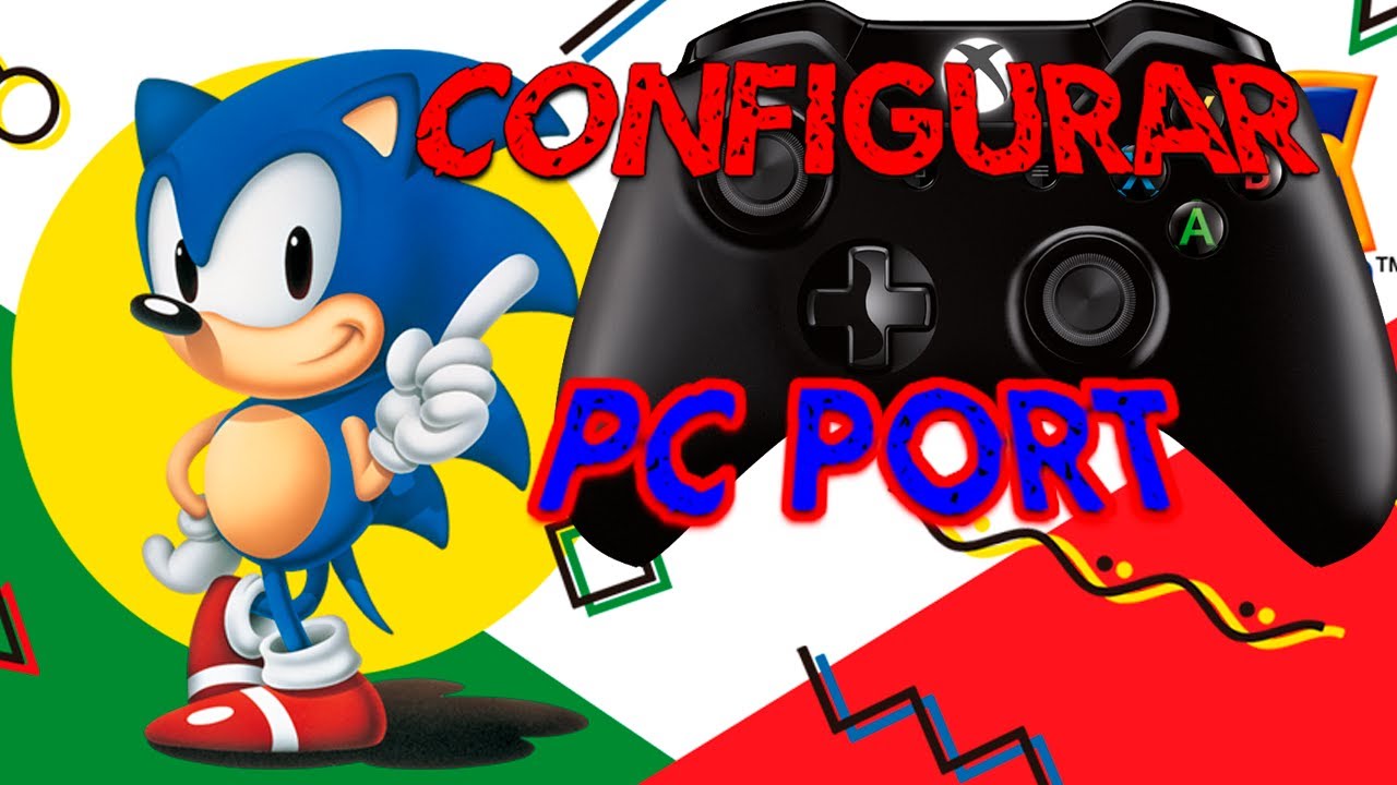 Como configurar los botones del mando Sonic pc port - YouTube