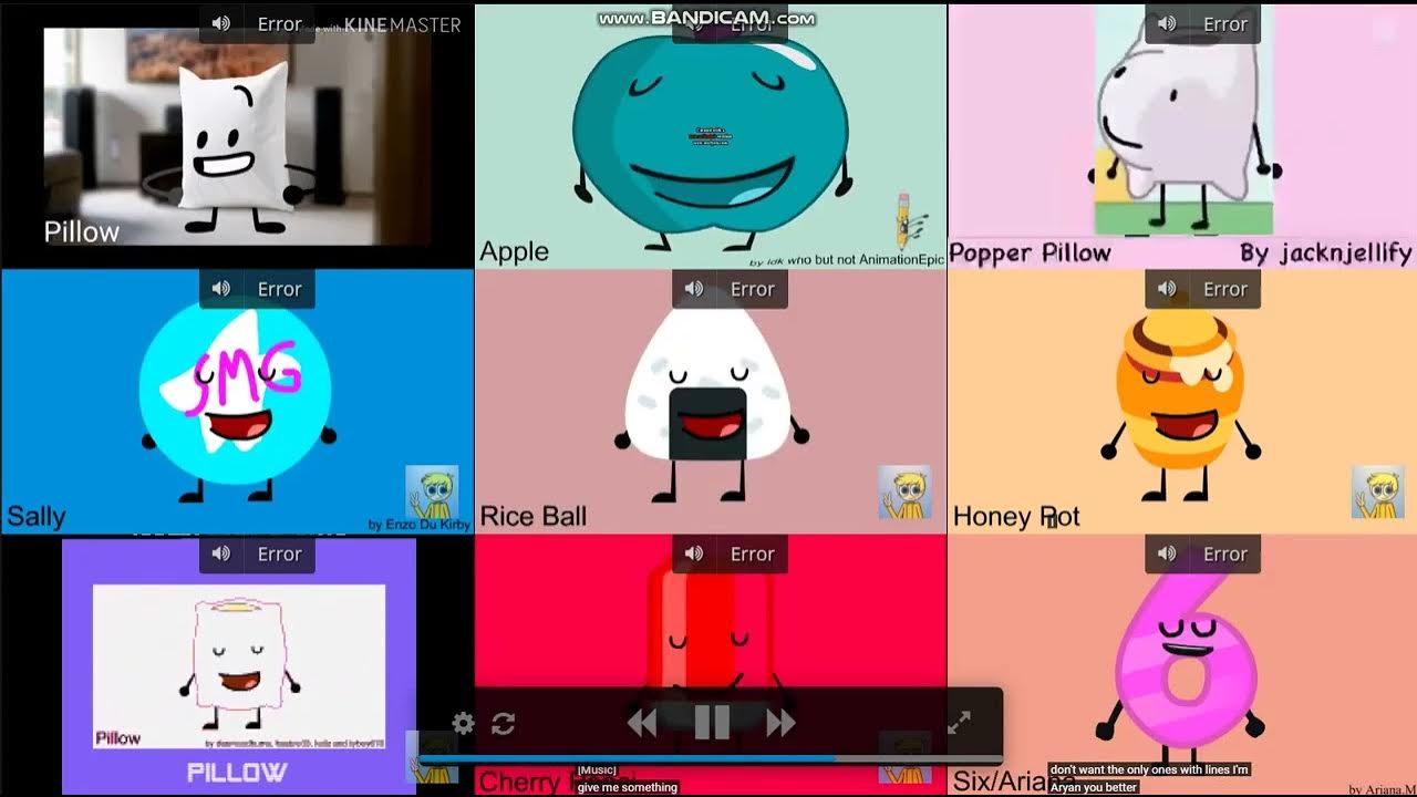 9 BFDI Auditions - YouTube