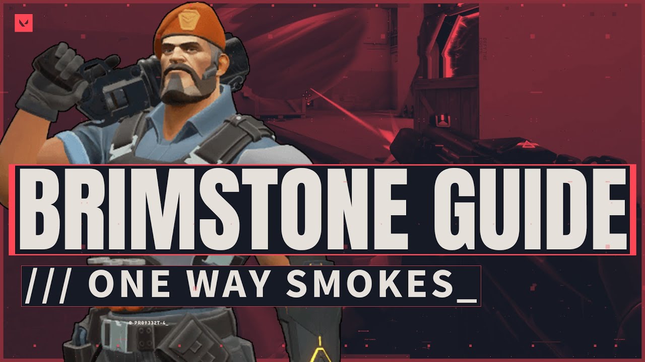 Brimstone Guide: One Way Smokes For Ranked Solo Queue - YouTube