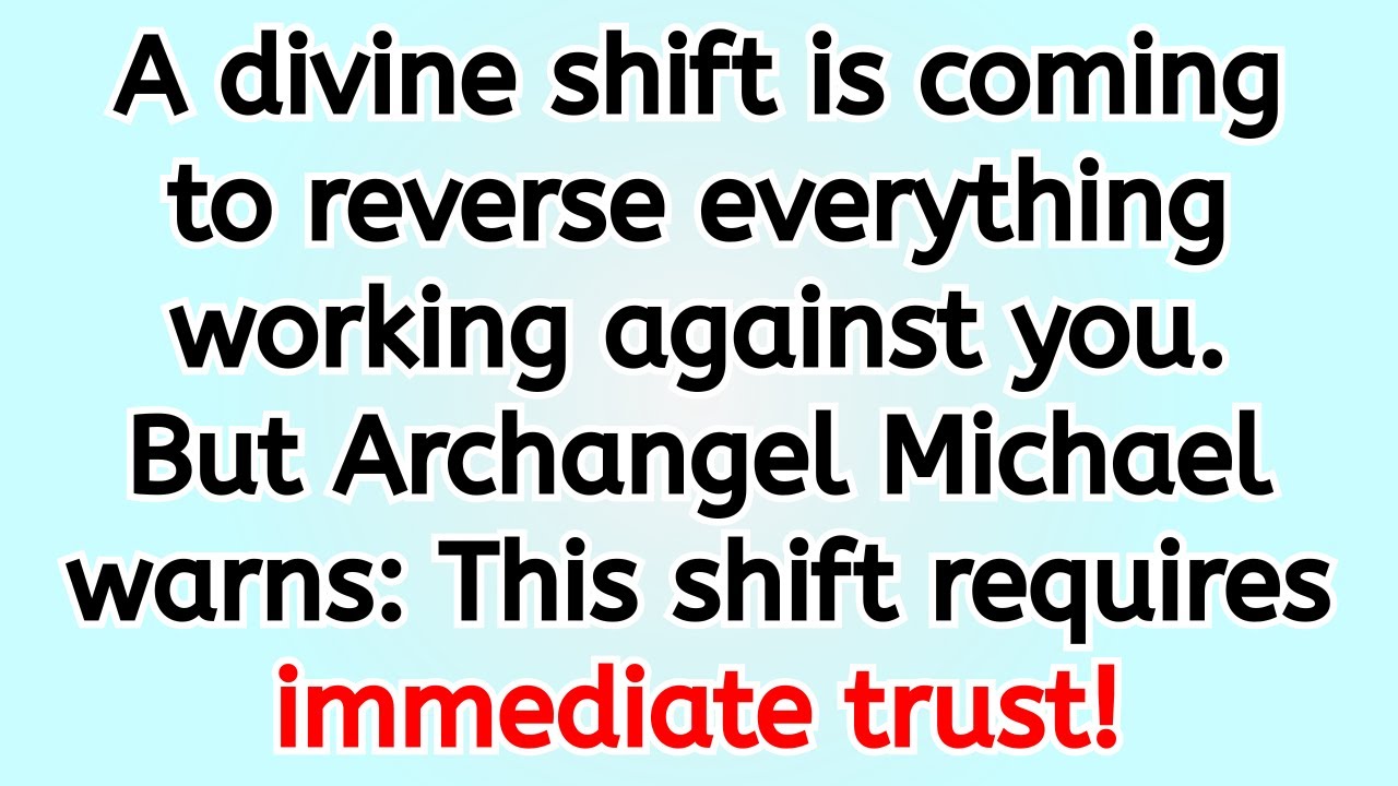 🔴 A divine shift is coming to reverse everything working against you ...