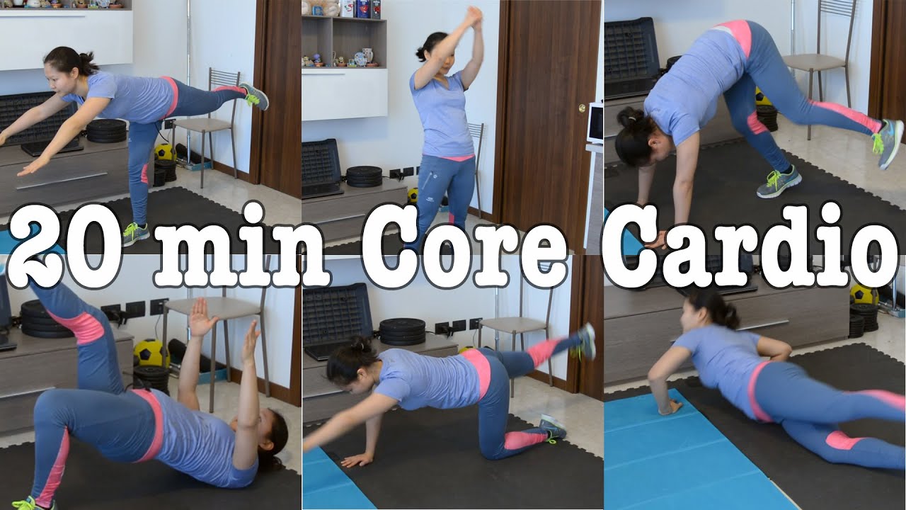 Intense Functional Core Cardio HIIT Workout - Ab Workout # 4 - YouTube