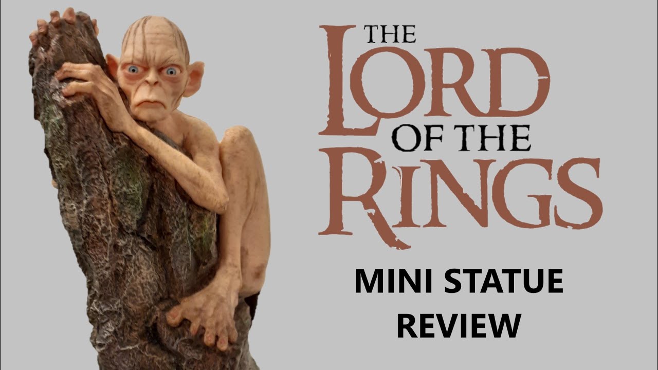 Gollum Mini Statue Review - Weta Workshop - YouTube